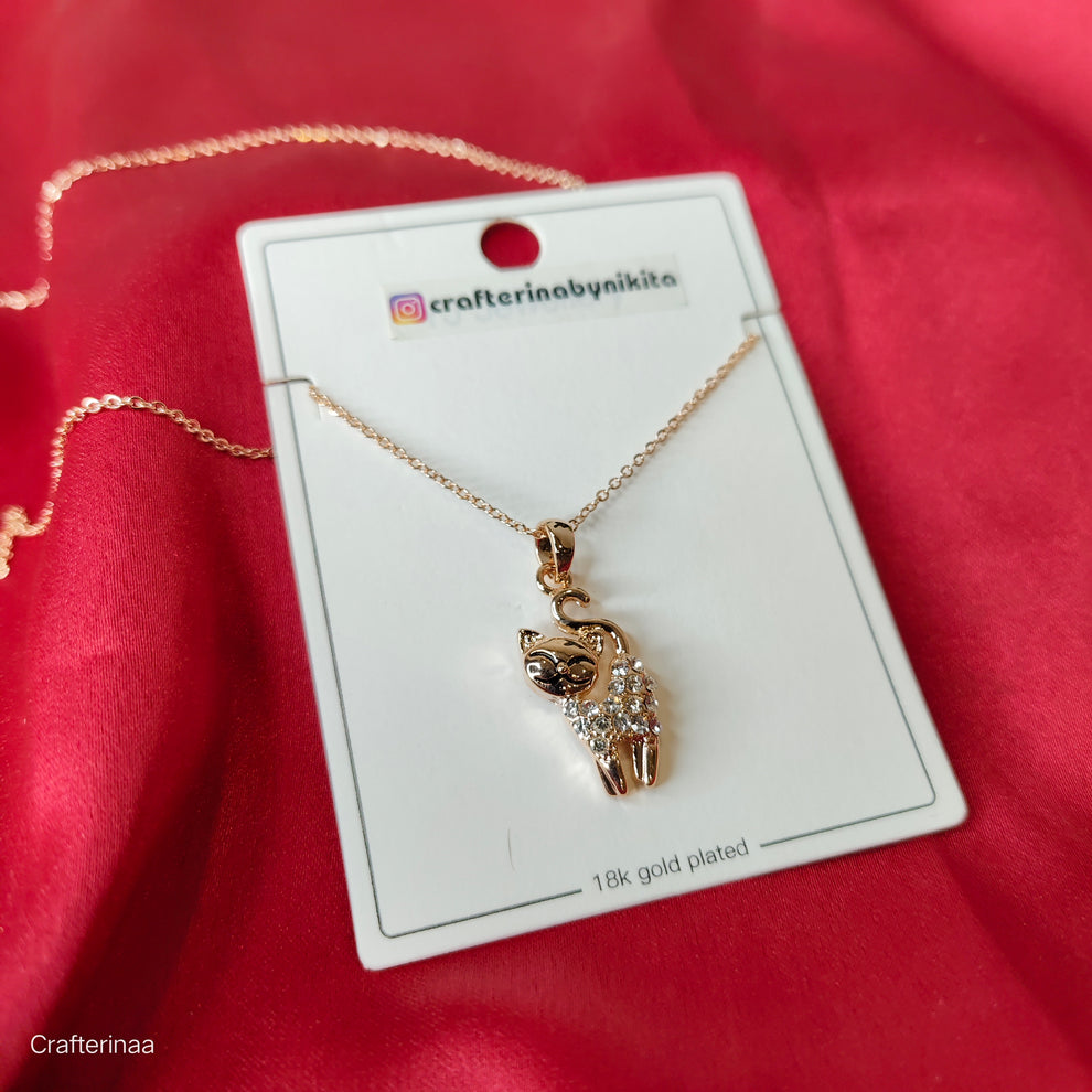 Gold Plated Pendant Necklace for Women | Minimal & Trendy Jewellery ...